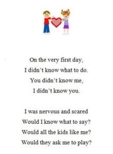 Kindergarten graduation message